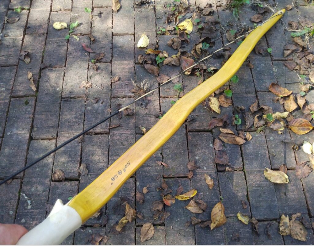 50-lb Snakeskin Backed Osage Orange Bow SOLD – Primitive Pathways