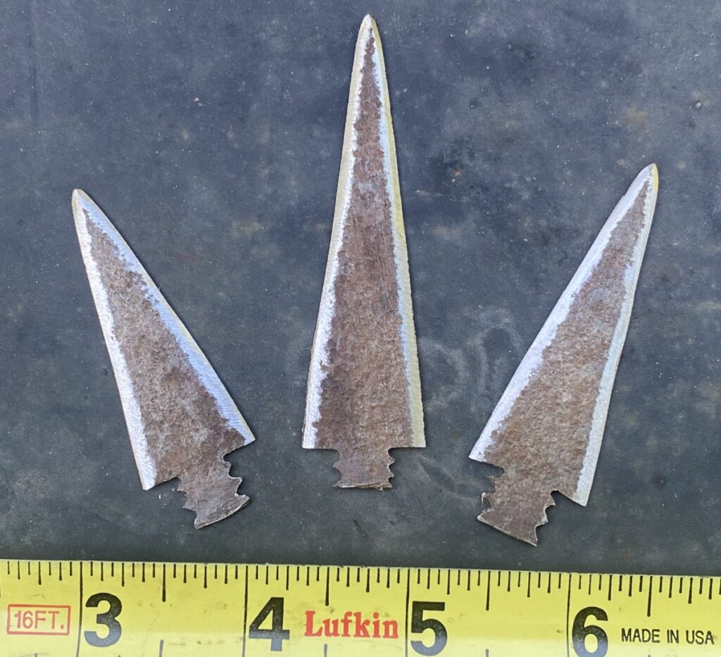 Plains Indian Arrowheads, Indian Trade Points – Primitive Pathways