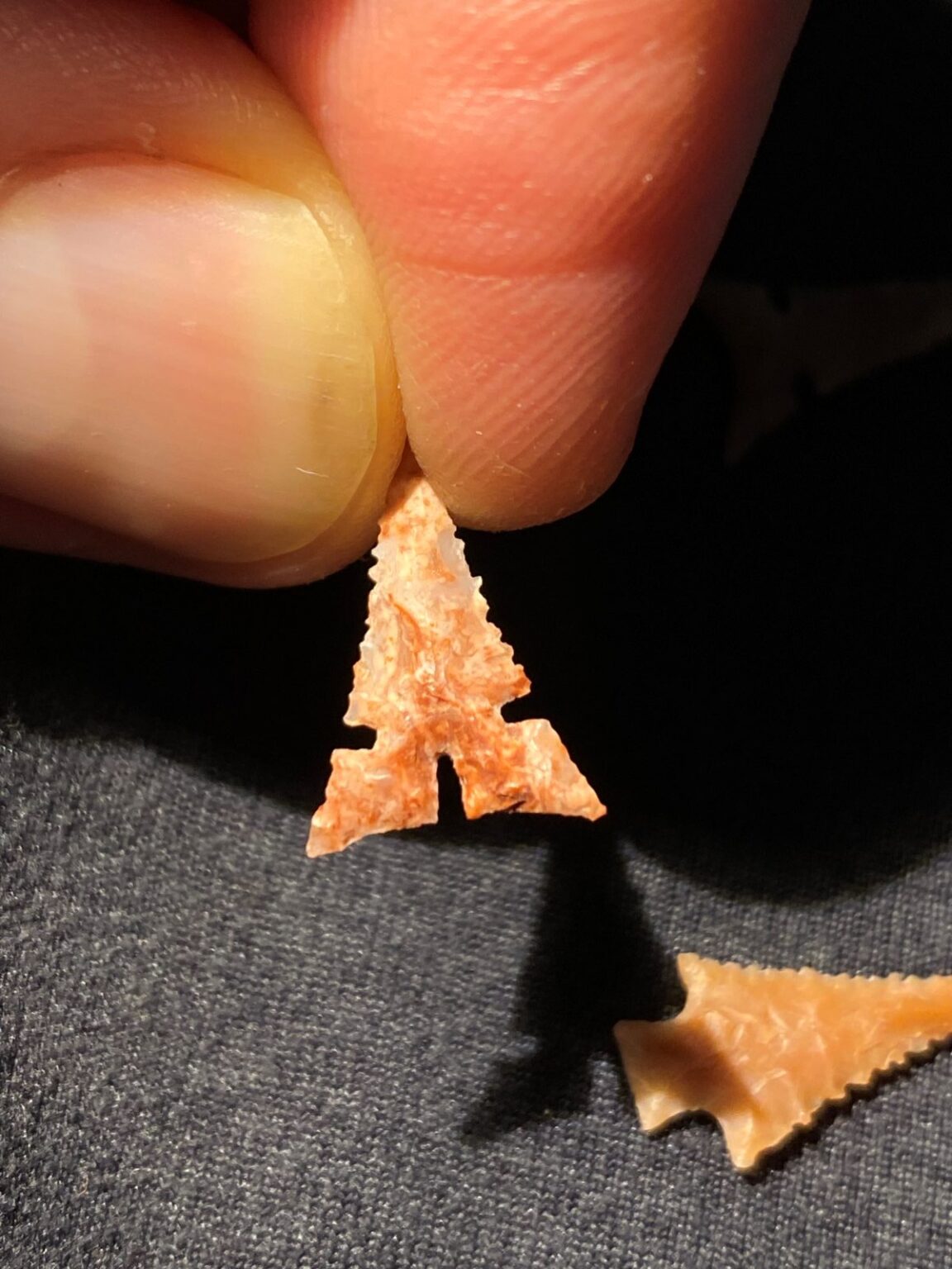 3 Micro Stone Points SOLD – Primitive Pathways